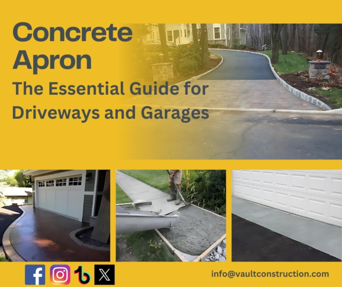 Concrete Apron: The Essential Guide for Driveways and Garages - Vault ...